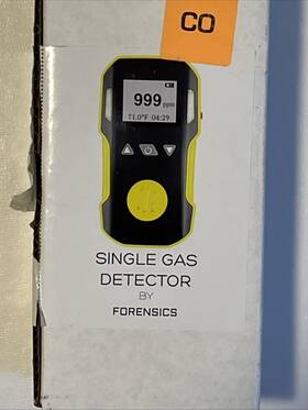 FORENSIC DETECTORS FD-90A-HCL Single Gas Detector Monitor