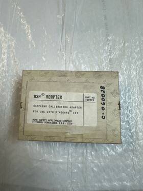 MSA 488973 Gas Detector Calibration Adapter
