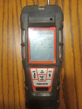 RIKEN KEIKI GX-6000 Gas Detector Charged